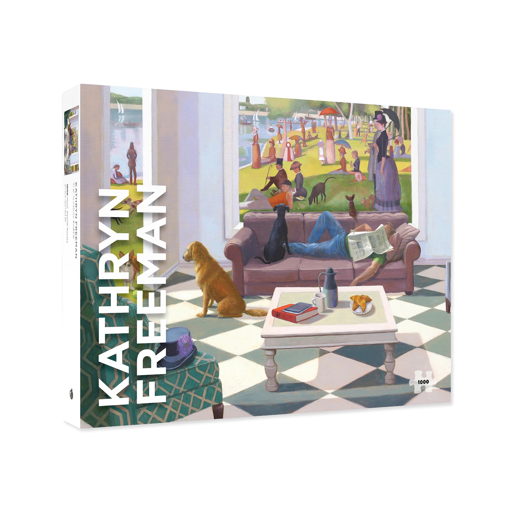 Kathryn Freeman: The Sunday Paper 1000-Piece Jigsaw Puzzle – Chrysler ...