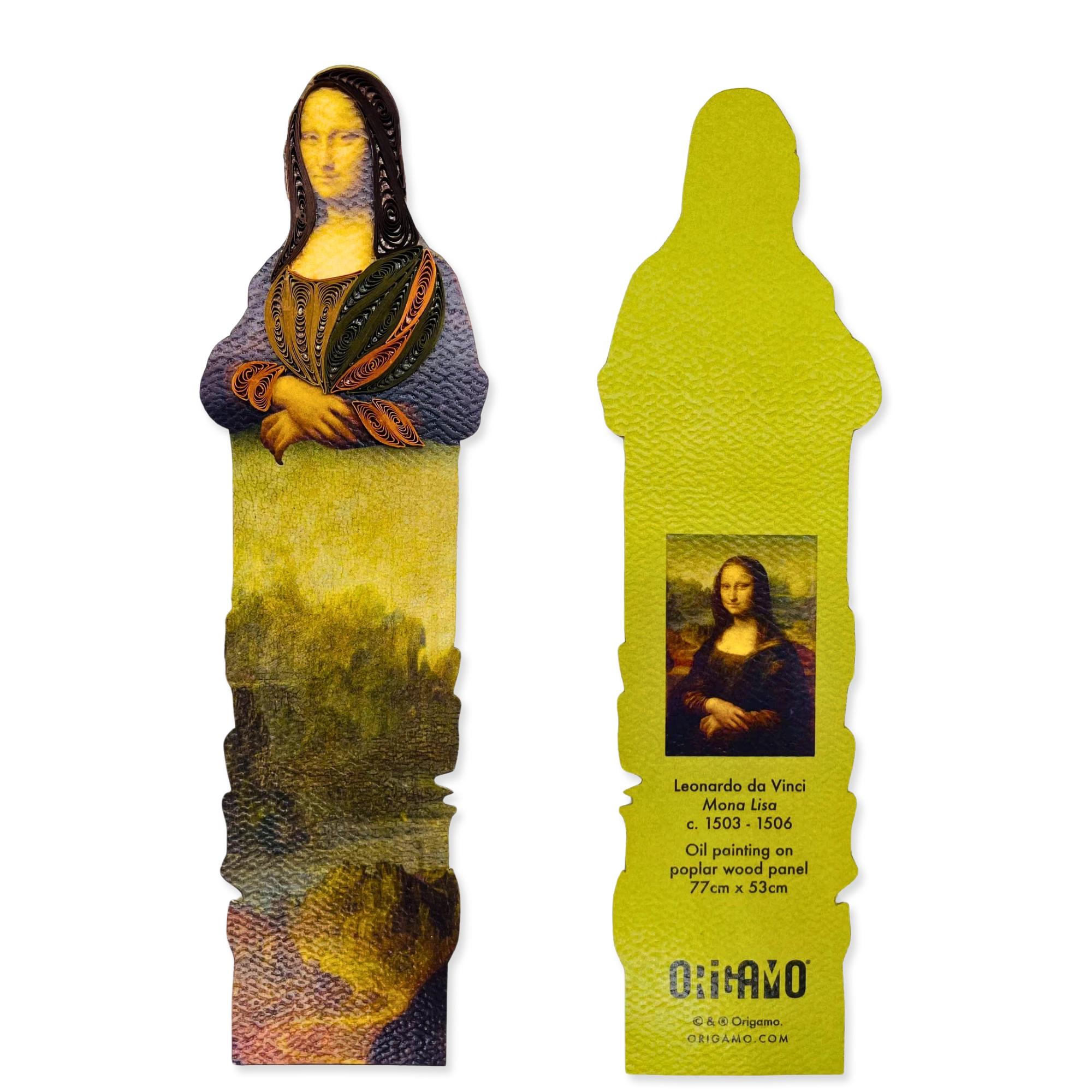 Quilled Bookmark: DaVinci's Mona Lisa – Chrysler Museum of Art