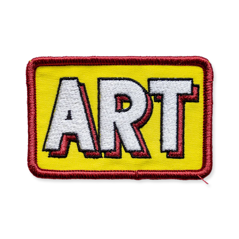 ART Iron-on Patch by Roy Lichtenstein – Chrysler Museum of Art