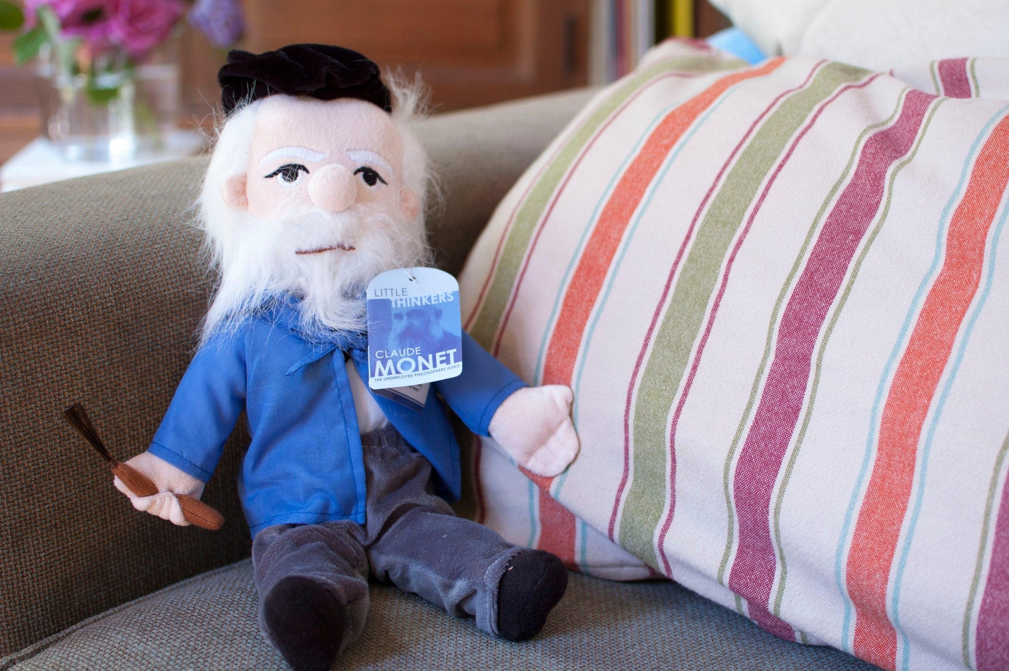 Claude Monet "Little Thinker" Plush Doll – Chrysler Museum of Art