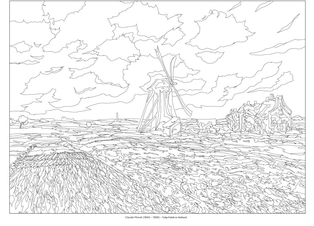 Colorea tu propio Monet y los impresionistas: un libro para colorear ...